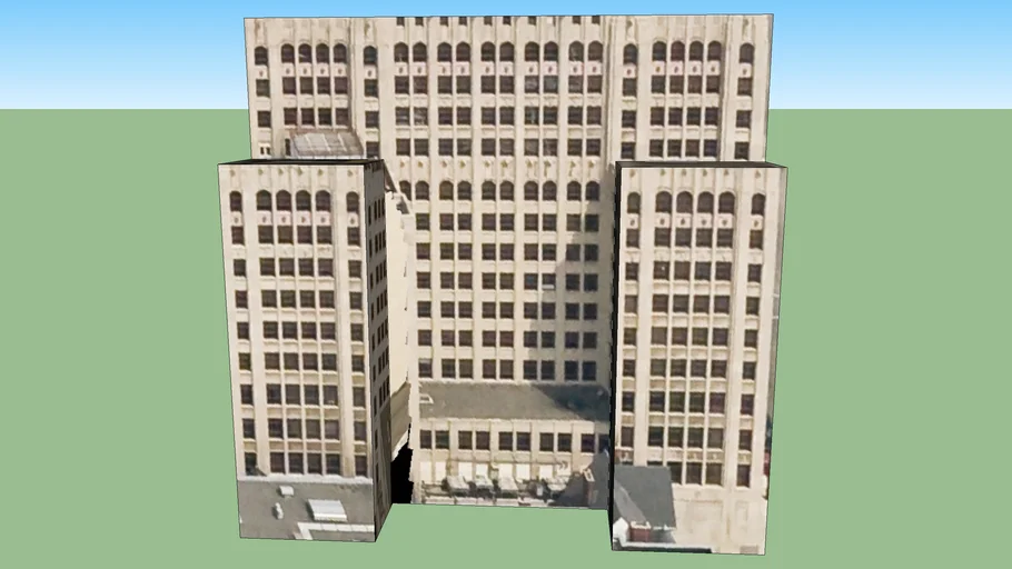 Building in Detroit, MI, USA | 3D Warehouse