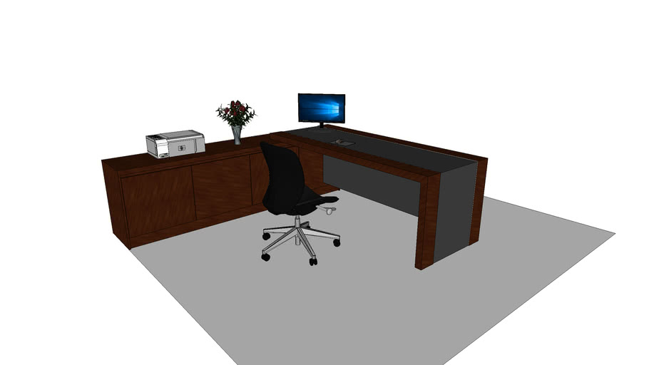 ceo workstation | 3D Warehouse