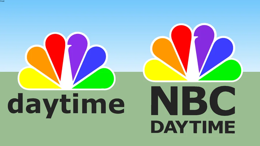 2 logos of NBC daytime | 3D Warehouse