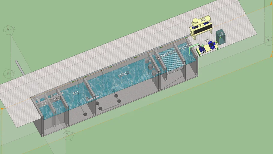 WWTP IPAL KFC | 3D Warehouse