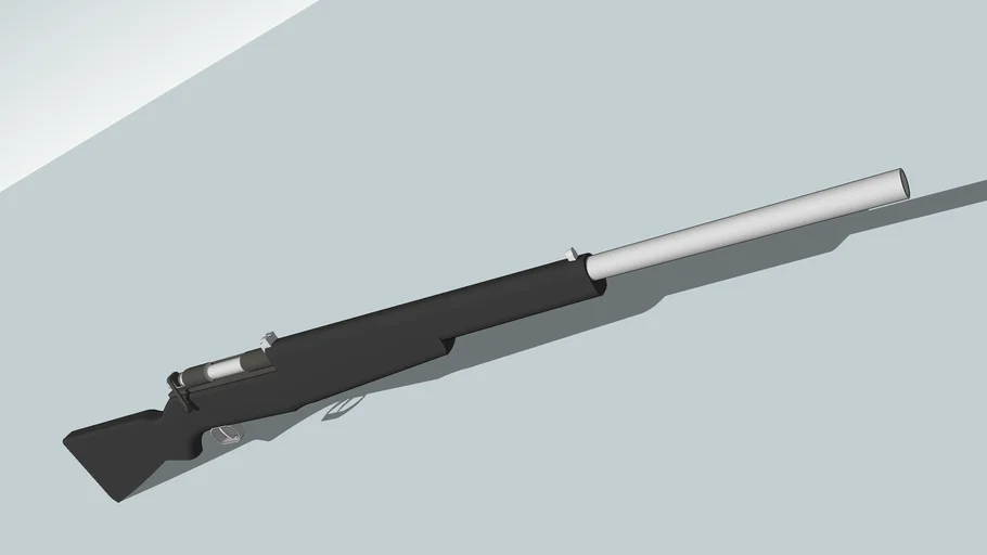 Bolt Action Rifle | 3D Warehouse