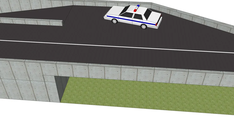 Highway With Traffic | 3D Warehouse