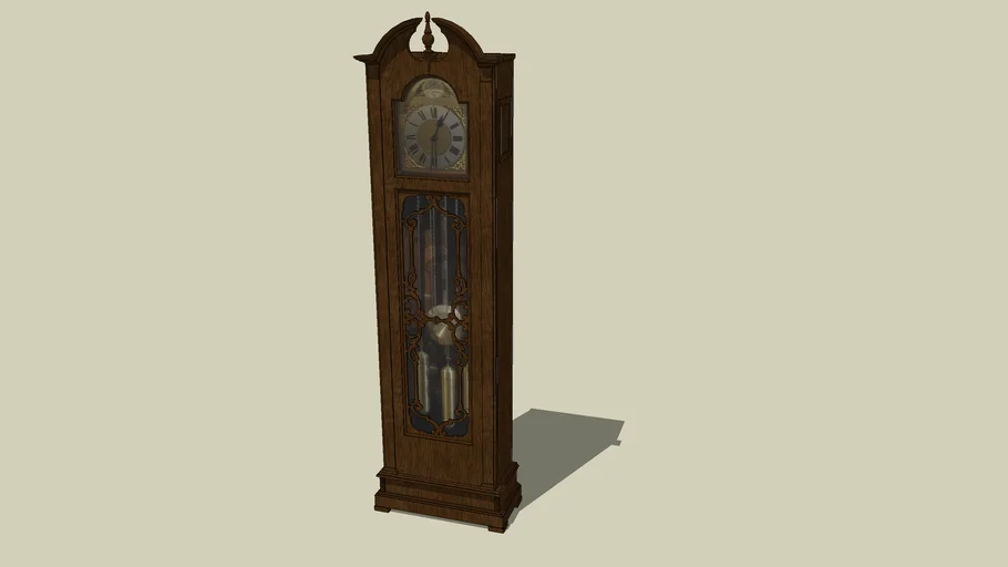 Grandfather clock | 3D Warehouse