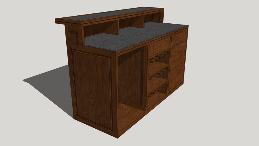 Bar Unit.skp | 3D Warehouse