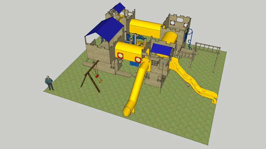 Playground Fortress | 3D Warehouse