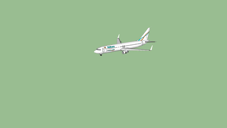 B737 800 - N Airlines | 3D Warehouse