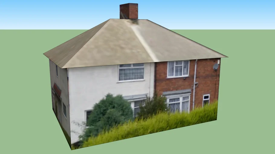 House in Birmingham, West Midlands B8 3DT, UK | 3D Warehouse