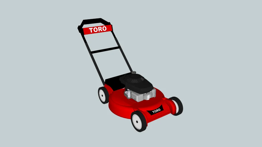 toro lawnmower | 3D Warehouse