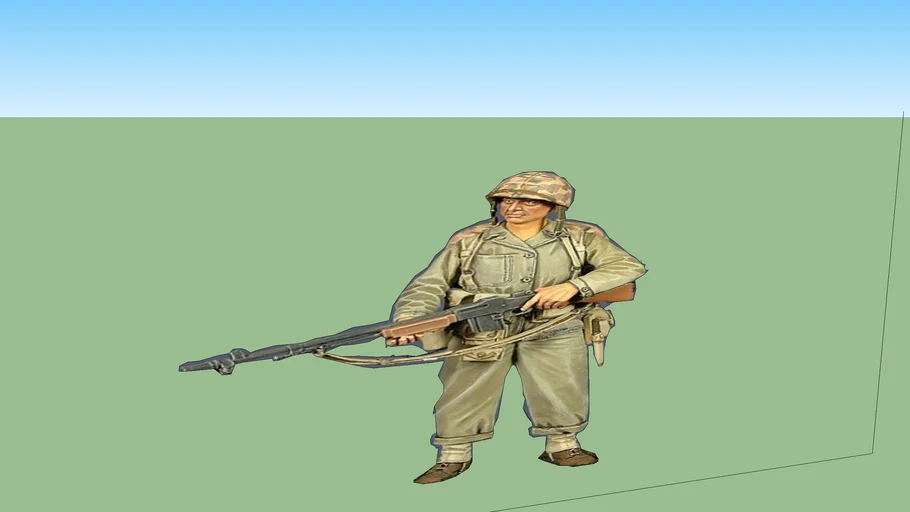 USMC Marine WW2 2d | 3D Warehouse