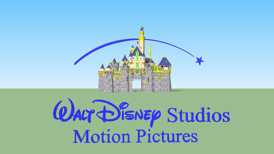Walt Disney Studios Motion Pictures Logo | 3D Warehouse
