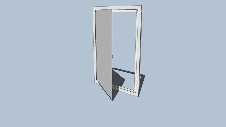 14in x 20in Metal Wall or Ceiling Access Door | 3D Warehouse