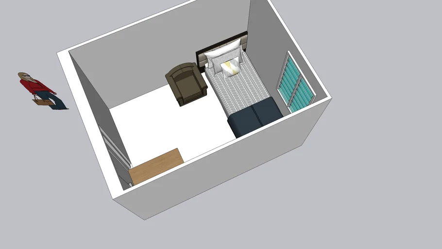 computer desk | 3D Warehouse
