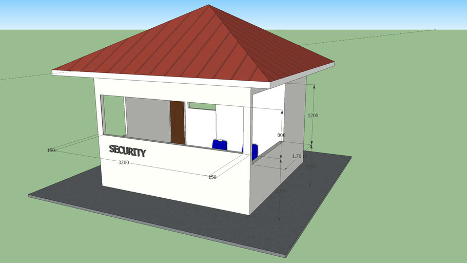 Pos security | 3D Warehouse