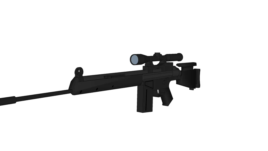 H&K MSG-90 | 3D Warehouse