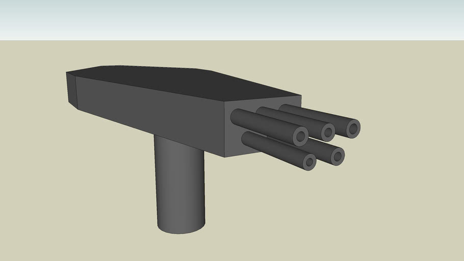 simple turrent gun | 3D Warehouse