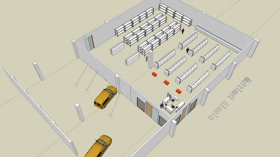 Autoservicio Multimat | 3D Warehouse