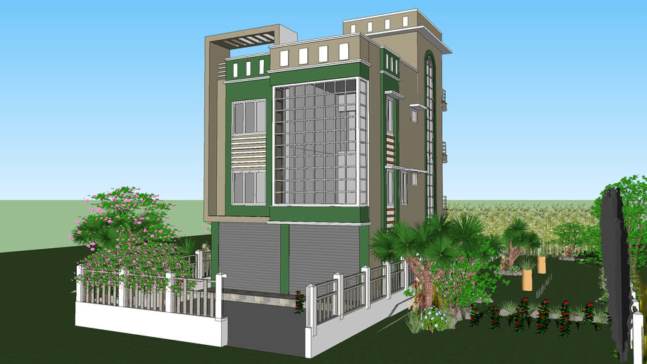 Modern Building design | 3D Warehouse