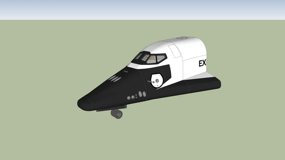 EXPLORER 1 SHUTTLE (part1) | 3D Warehouse