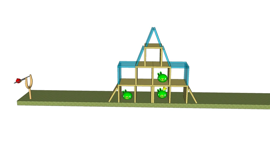 Angry Birds Custom Level | 3D Warehouse