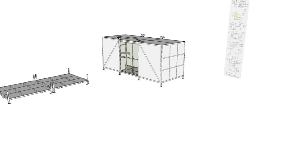 Site kitchen and modular platform | 3D Warehouse