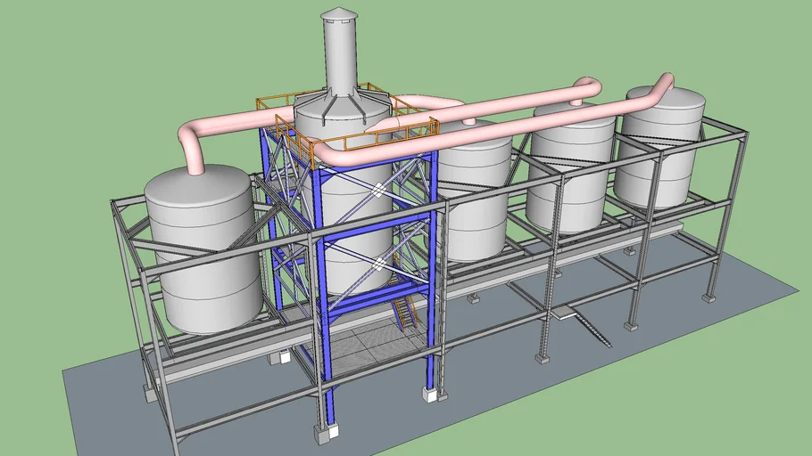 Resere pressure Tank | 3D Warehouse