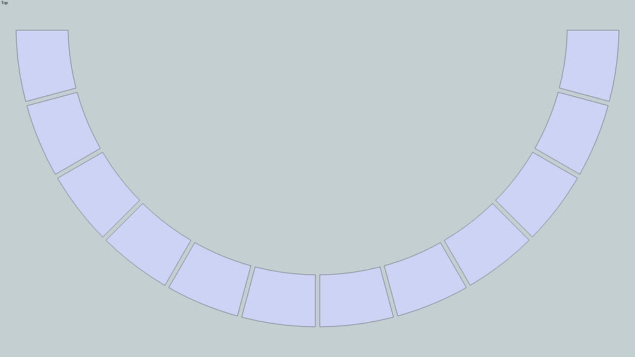 200mm arc flat voids | 3D Warehouse