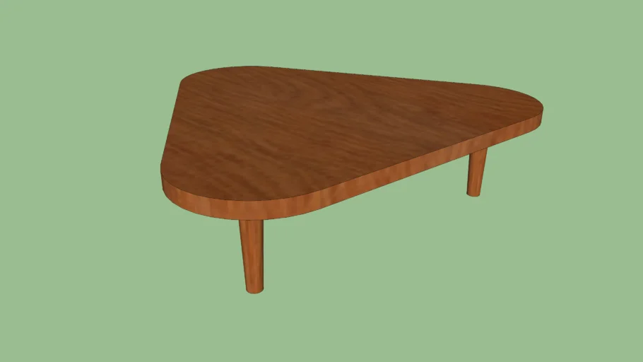 Wooden Coffee Table | 3D Warehouse
