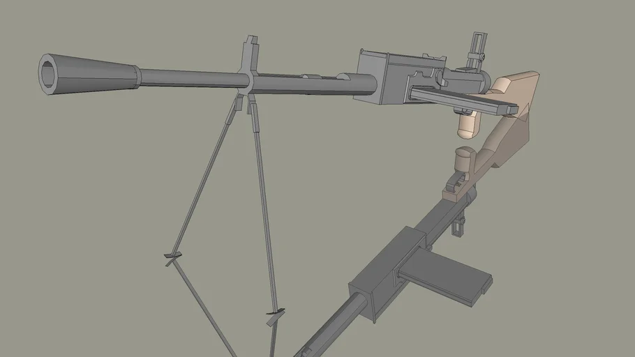 Breda modello 30 | 3D Warehouse