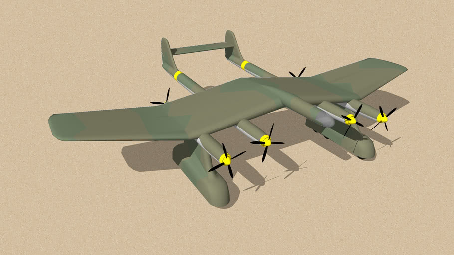 Luft46 Daimler Benz Project C | 3D Warehouse