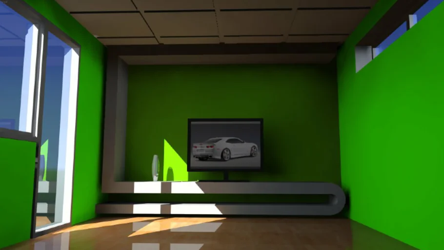 simple IDX render test room | 3D Warehouse