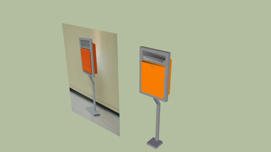 Post box | 3D Warehouse