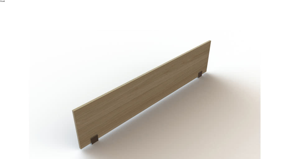 Painel Divisor Suspenso em MDP 15MM | 3D Warehouse