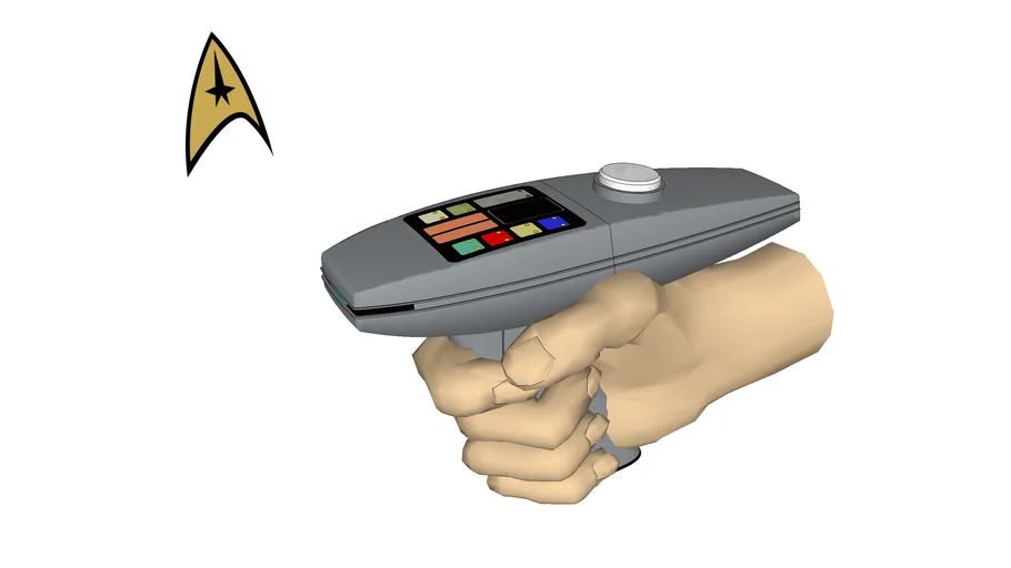 Star Trek Weapons - The Motion Picture- Type 2 Hand Phaser (2271) | 3D ...