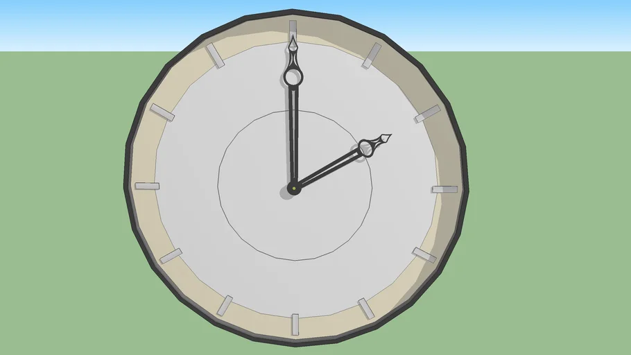A Wall Clock | 3D Warehouse
