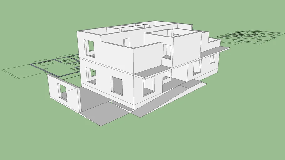 House - Block Model | 3D Warehouse