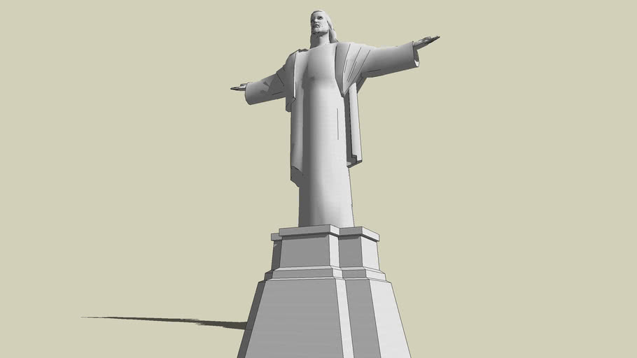 Redemptive christ statue | 3D Warehouse