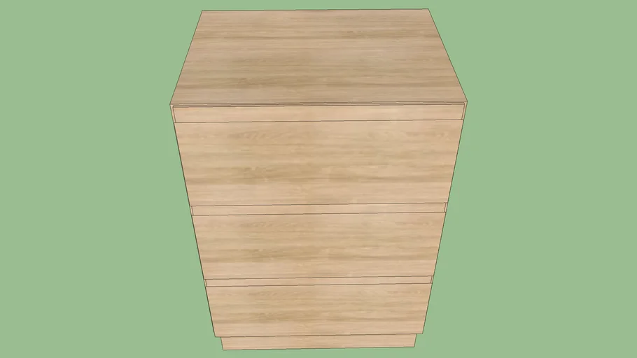 Criado Mudo - Modelo 01 | 3D Warehouse