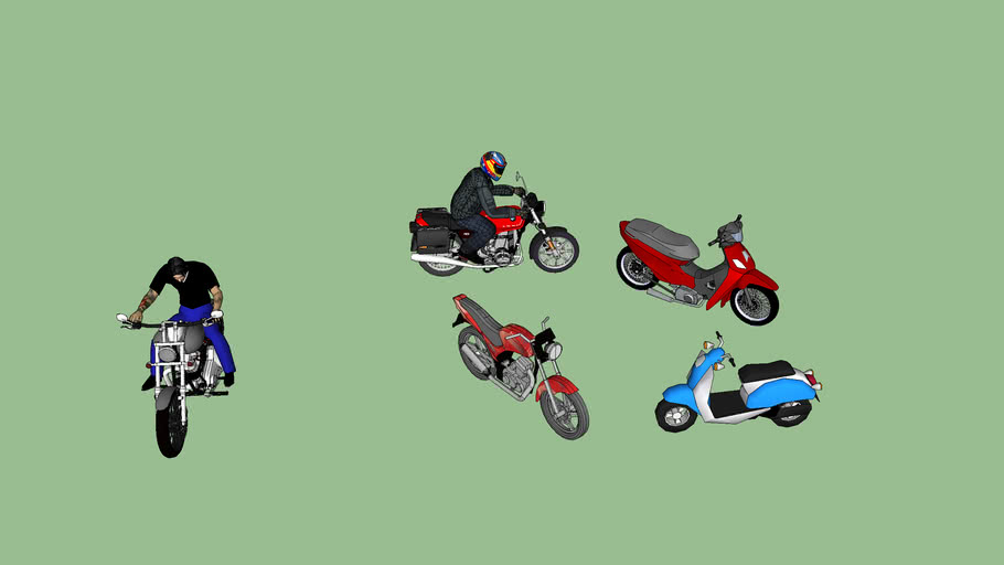 Motos 1 | 3D Warehouse