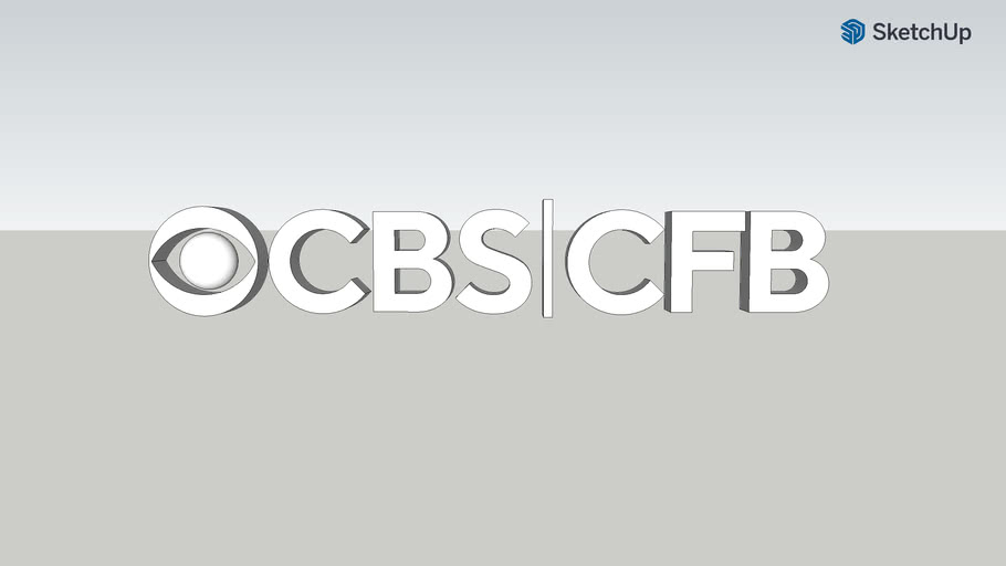 CBS CFB Logo | 3D Warehouse