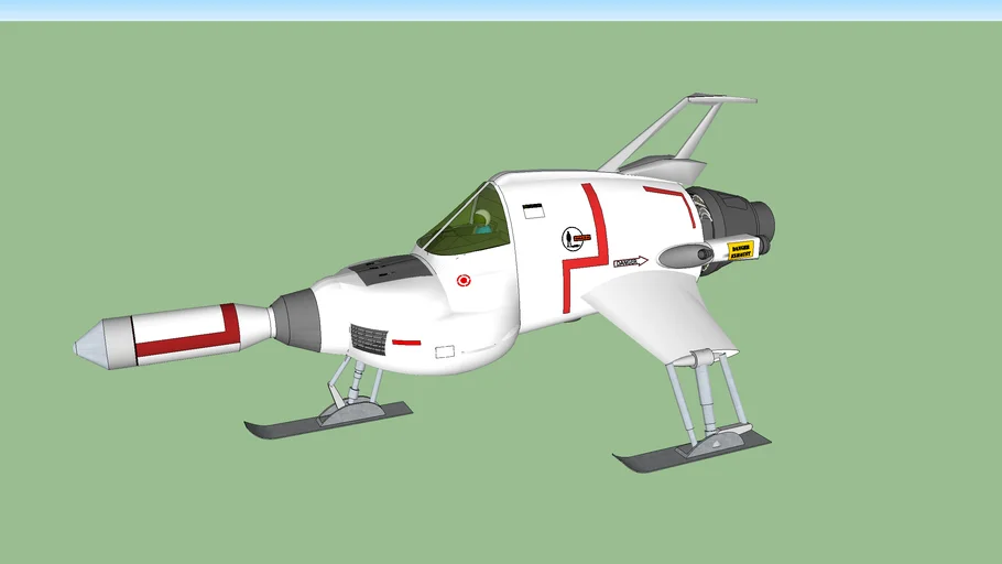 SHADO Interceptor, 1970's TV Series UFO | 3D Warehouse