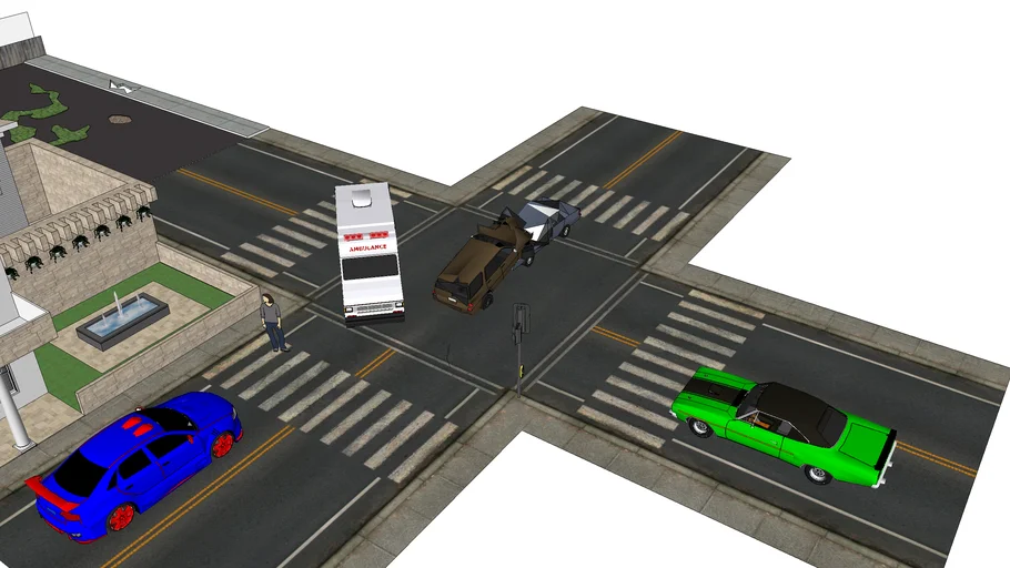 intersection | 3D Warehouse