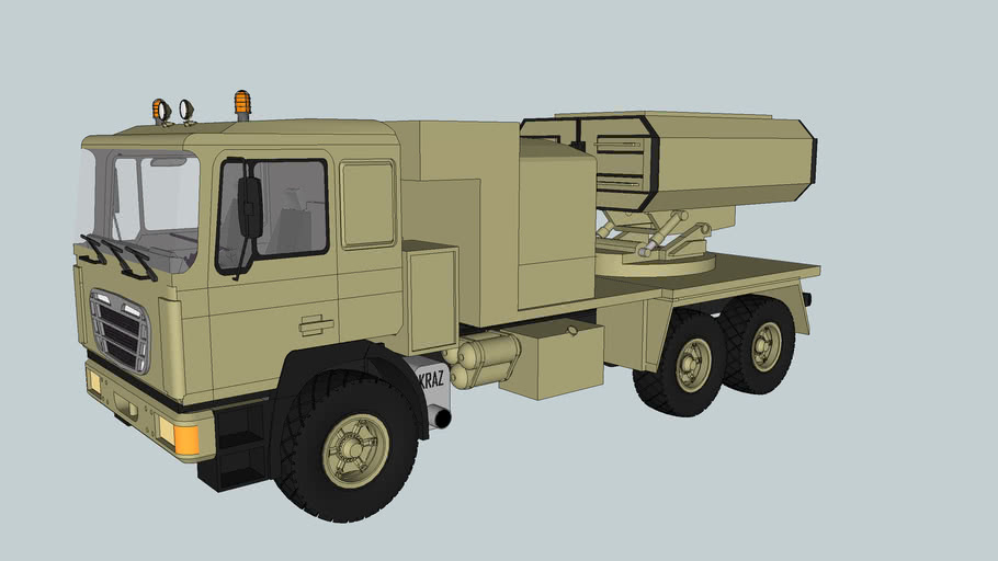 multiple rocket launcher (vbr) | 3D Warehouse