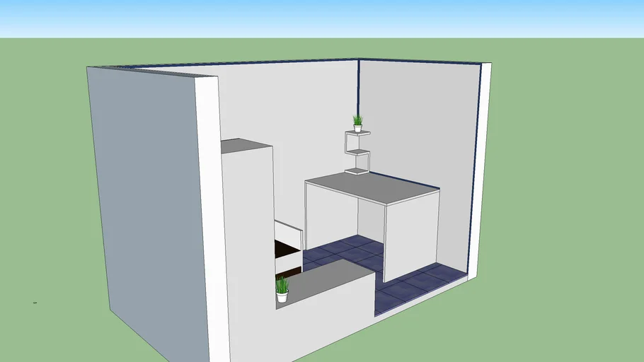 Proyecto De Habitacion 3,5 M x 2 M | 3D Warehouse