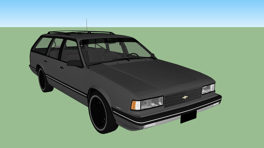 1990 Chevrolet Celebrity wagon | 3D Warehouse
