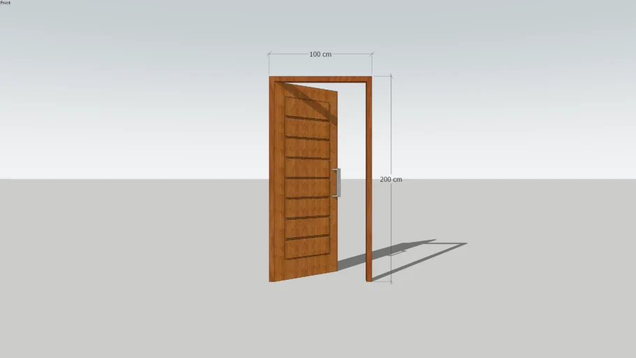 Pintu Kayu | 3D Warehouse