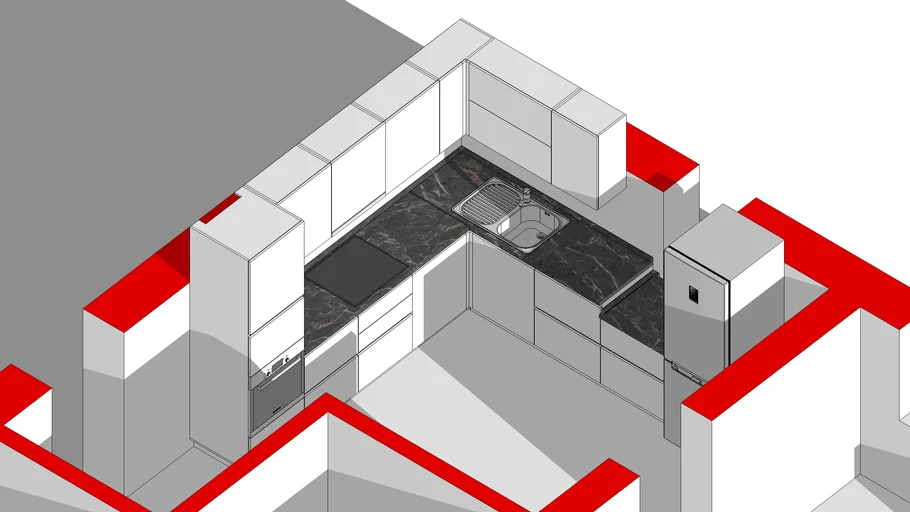 kitchen project | 3D Warehouse