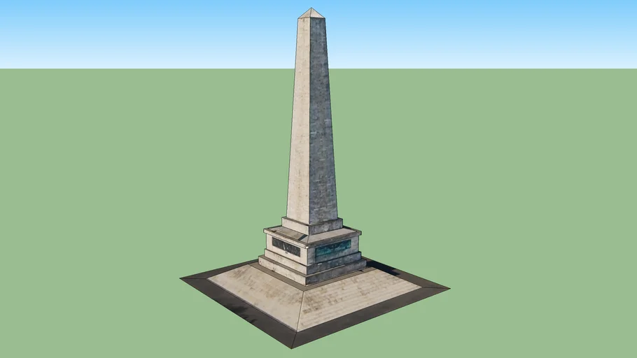 Wellington Monument | 3D Warehouse