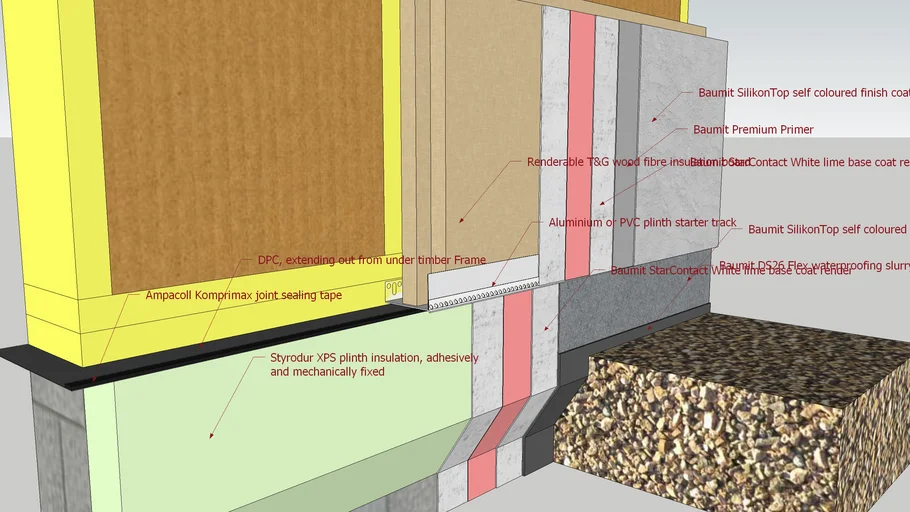 Plinth Insulation on Timber Frame and wood fibre insulation ...
