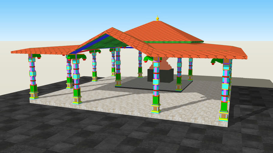 Vinayaka Mandapam Design 3D | 3D Warehouse
