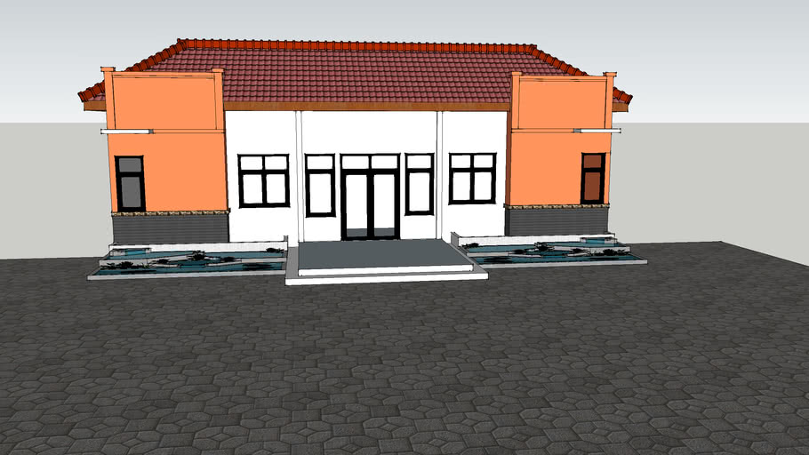 balai desa kalisoka | 3D Warehouse